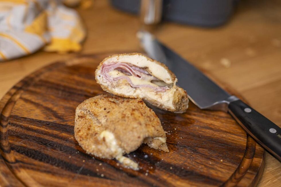 Cordon Bleu aus der Heißluftfritteuse
