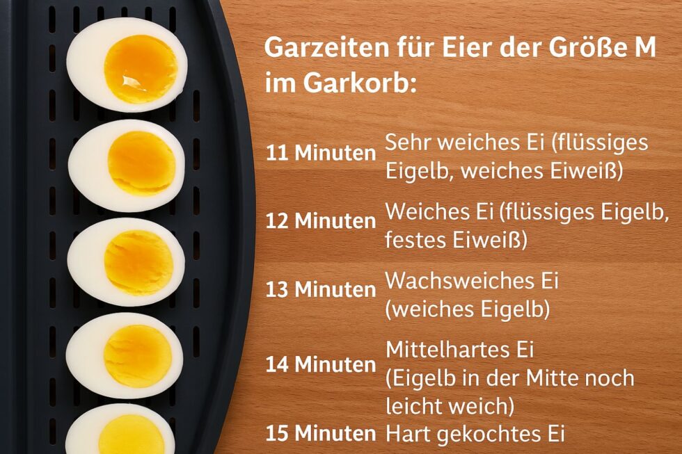 Eier kochen im Thermomix® – perfekt & einfach erklärt